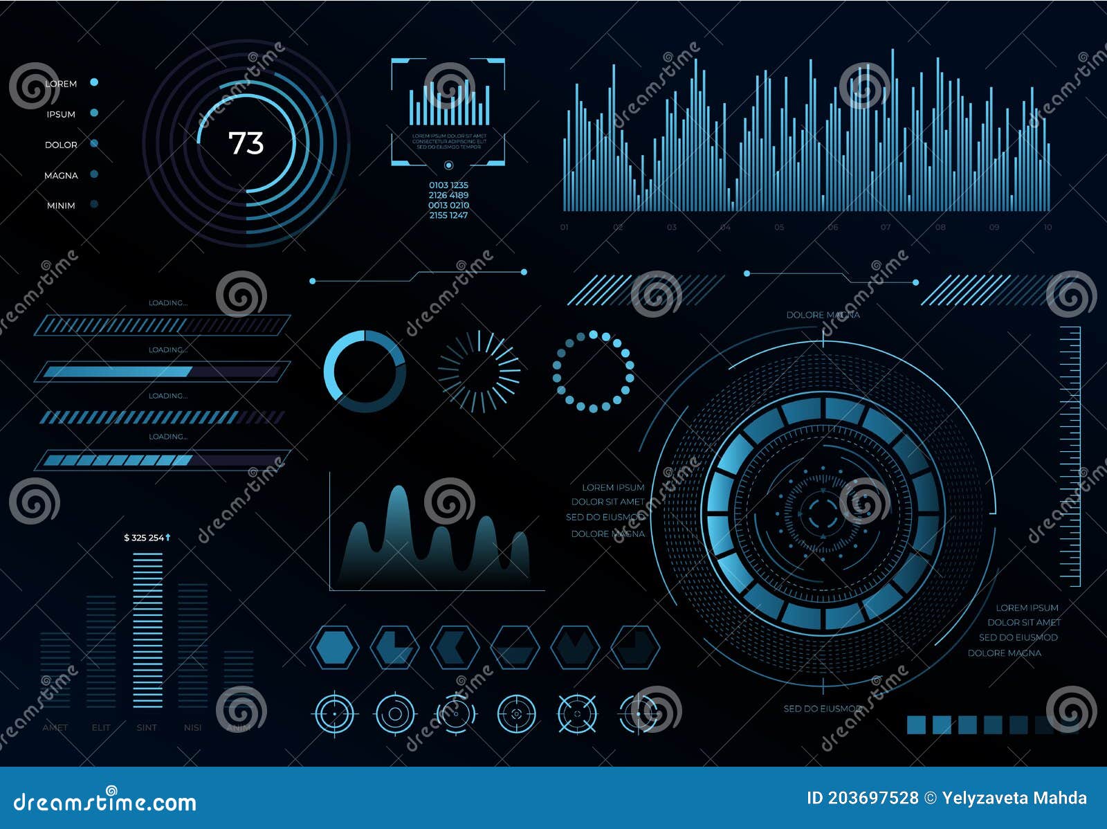Big Set Virtual Graphical Interface Ui HUD Autoscann. Futuristic User ... Big Set Virtual Graphical Interface Ui HUD Autoscann. Futuristic User ...