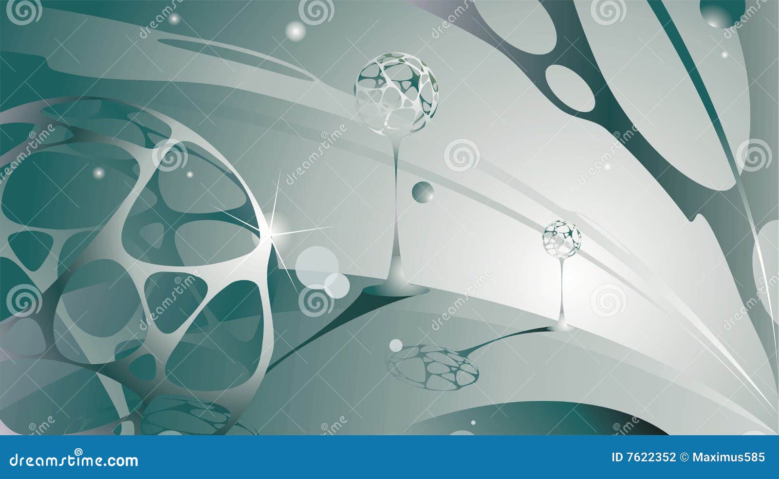 Futuristic illustration vektor illustrationer. Illustration av lampa ...