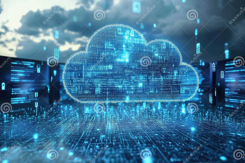 IoT Data Integrating with Cloud Technology and Remote Servers Visual ...