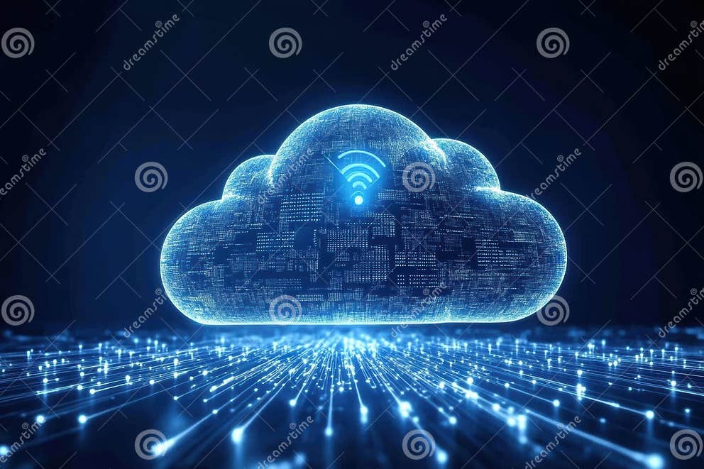 IoT Data Integrating with Cloud Technology and Remote Servers Visual ...