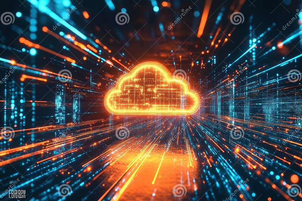 IoT Data Integrating with Cloud Technology and Remote Servers Visual ...