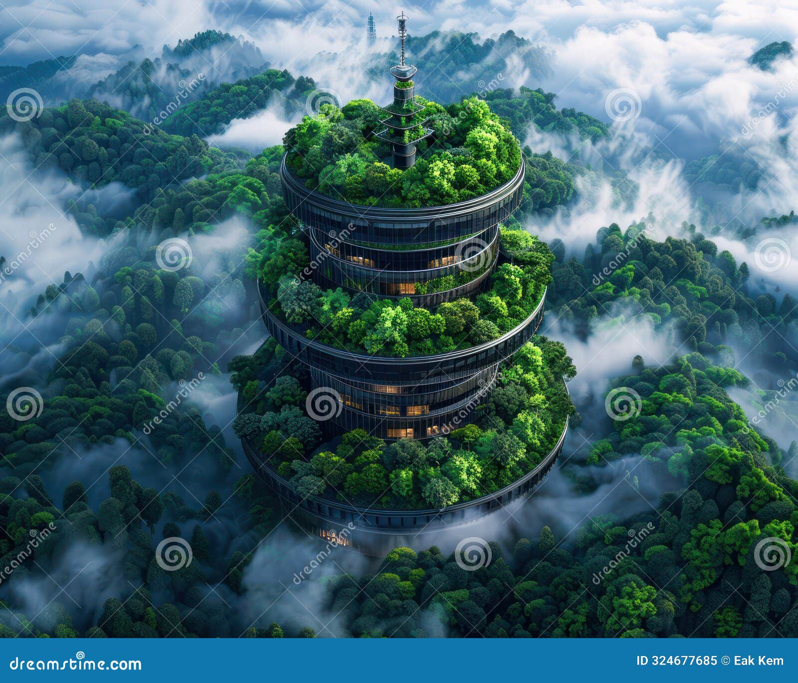 AI-Powered Tower with Advanced Maps for Enhanced Navigation in Digital ...