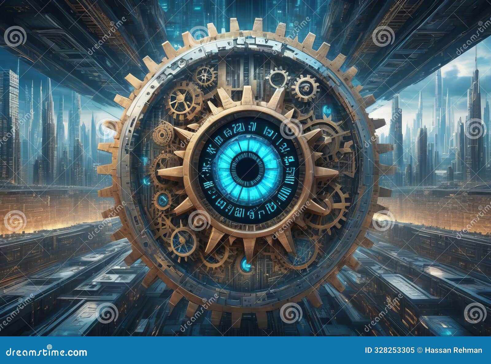 Interlocking Cogs Symbolizing Teamwork And Collaborationisolated On ...