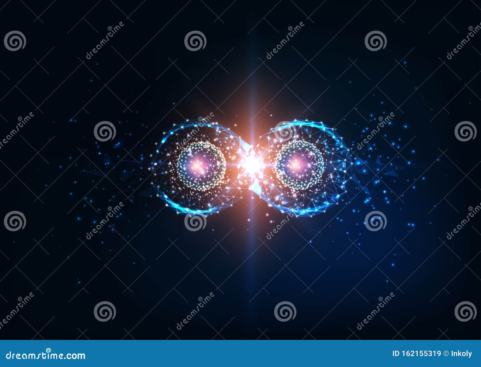 Futuristic Infinity Symbol, Quantum Entanglement, Future Physics ...