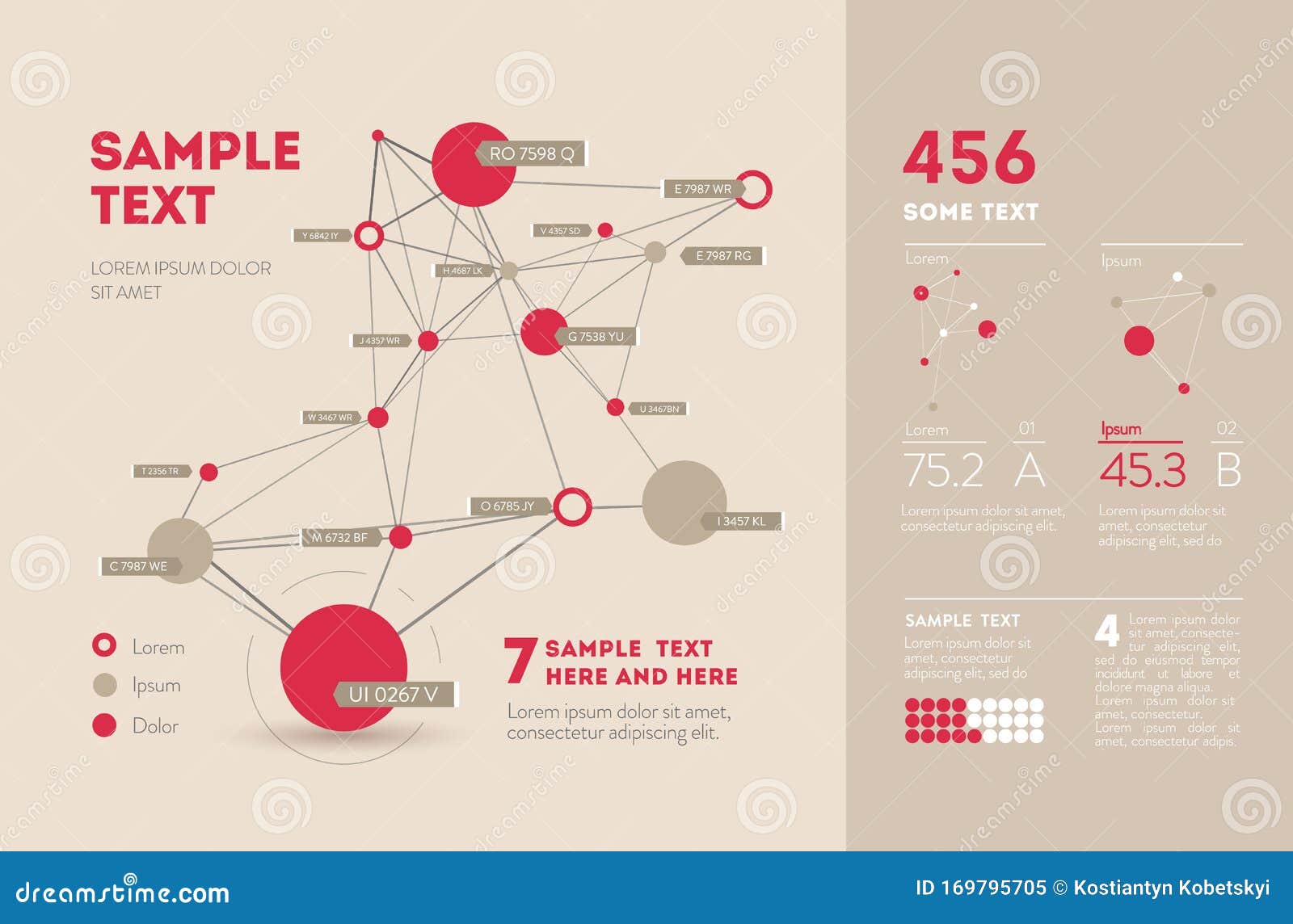 Futuristic Infographic. Information Aesthetic Design. Complex Data ...