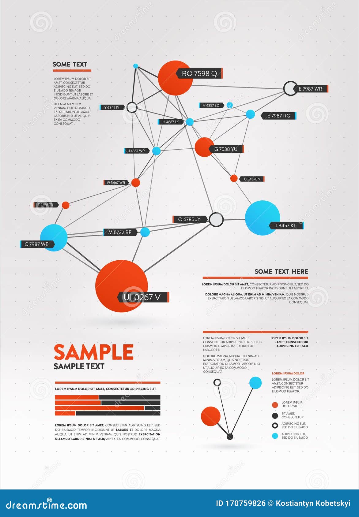 Futuristic Infographic. Information Aesthetic Design. Complex Data ...