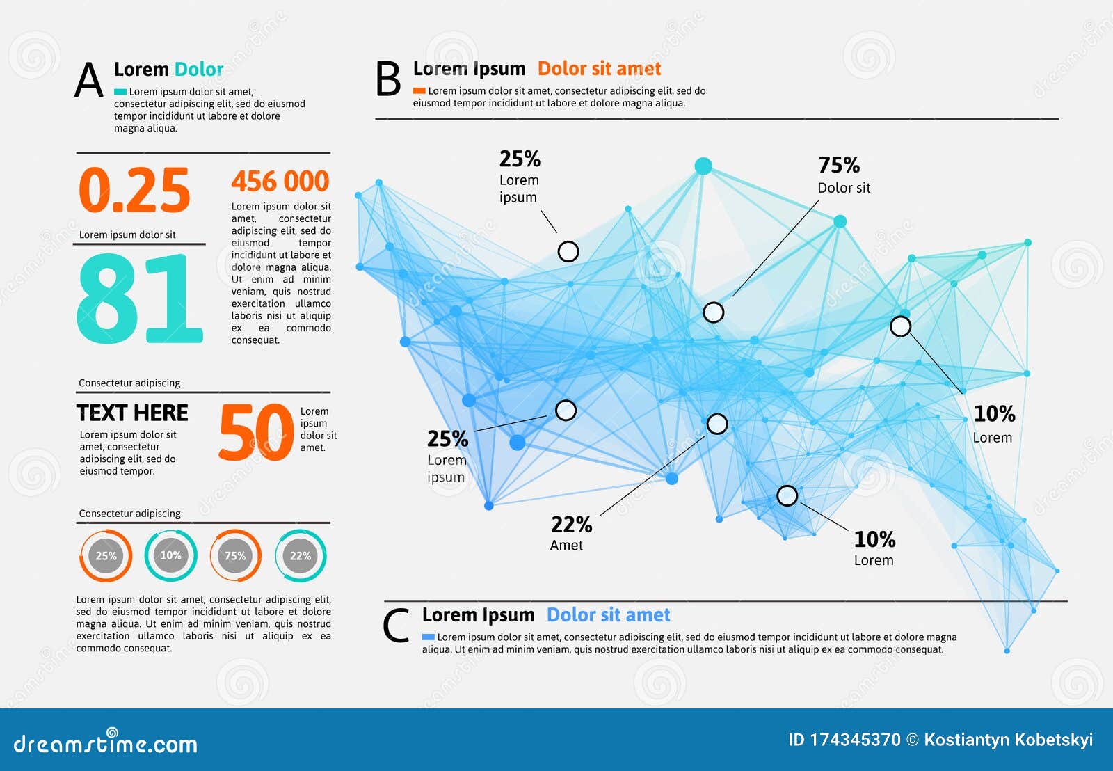 Futuristic Infographic. Information Aesthetic Design. Complex Data ...