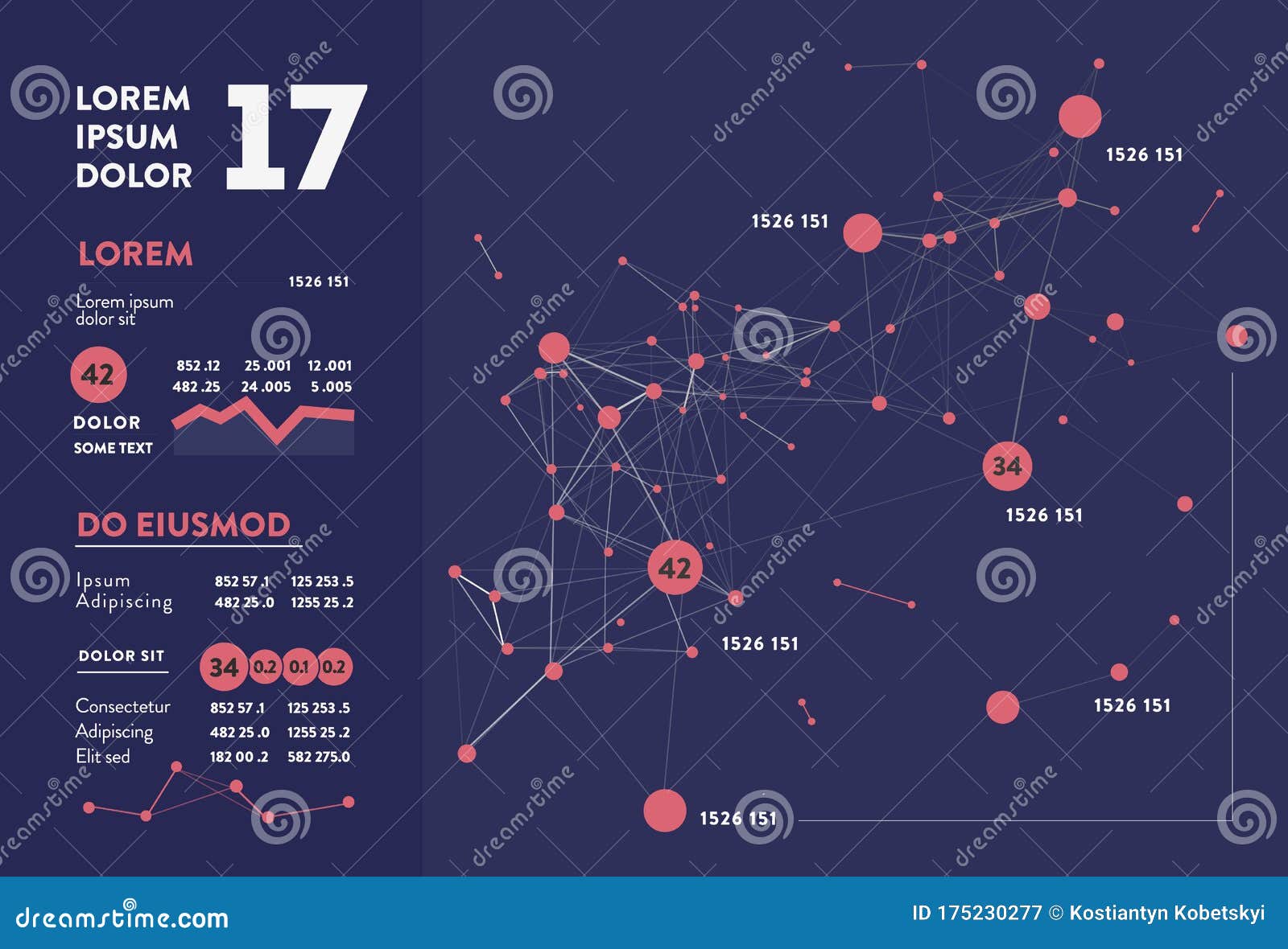 Futuristic Infographic. Information Aesthetic Design. Complex Data ...