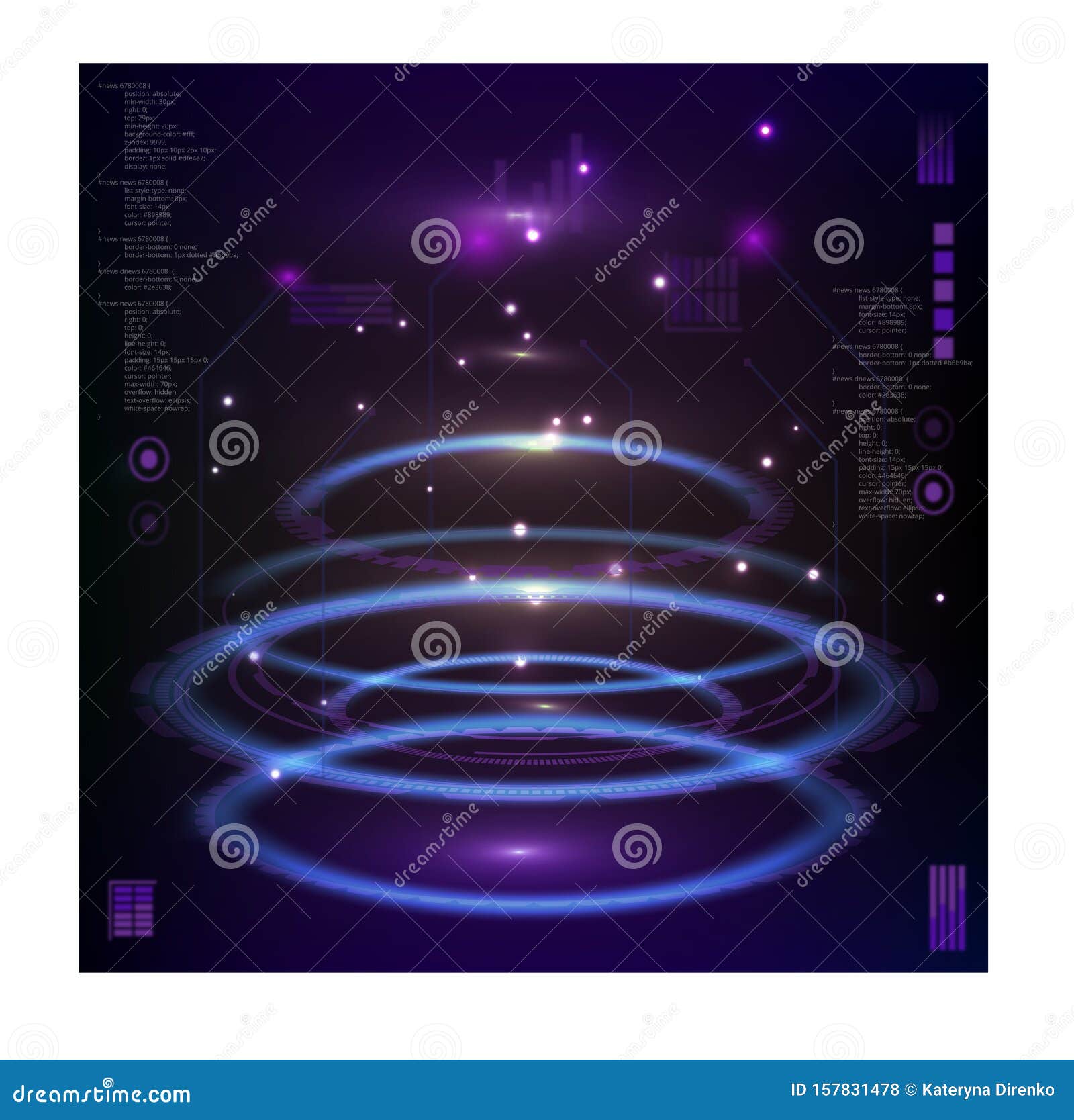 Fingerprint Or Dactylogram. The Evidence In The Detective Investigation ...