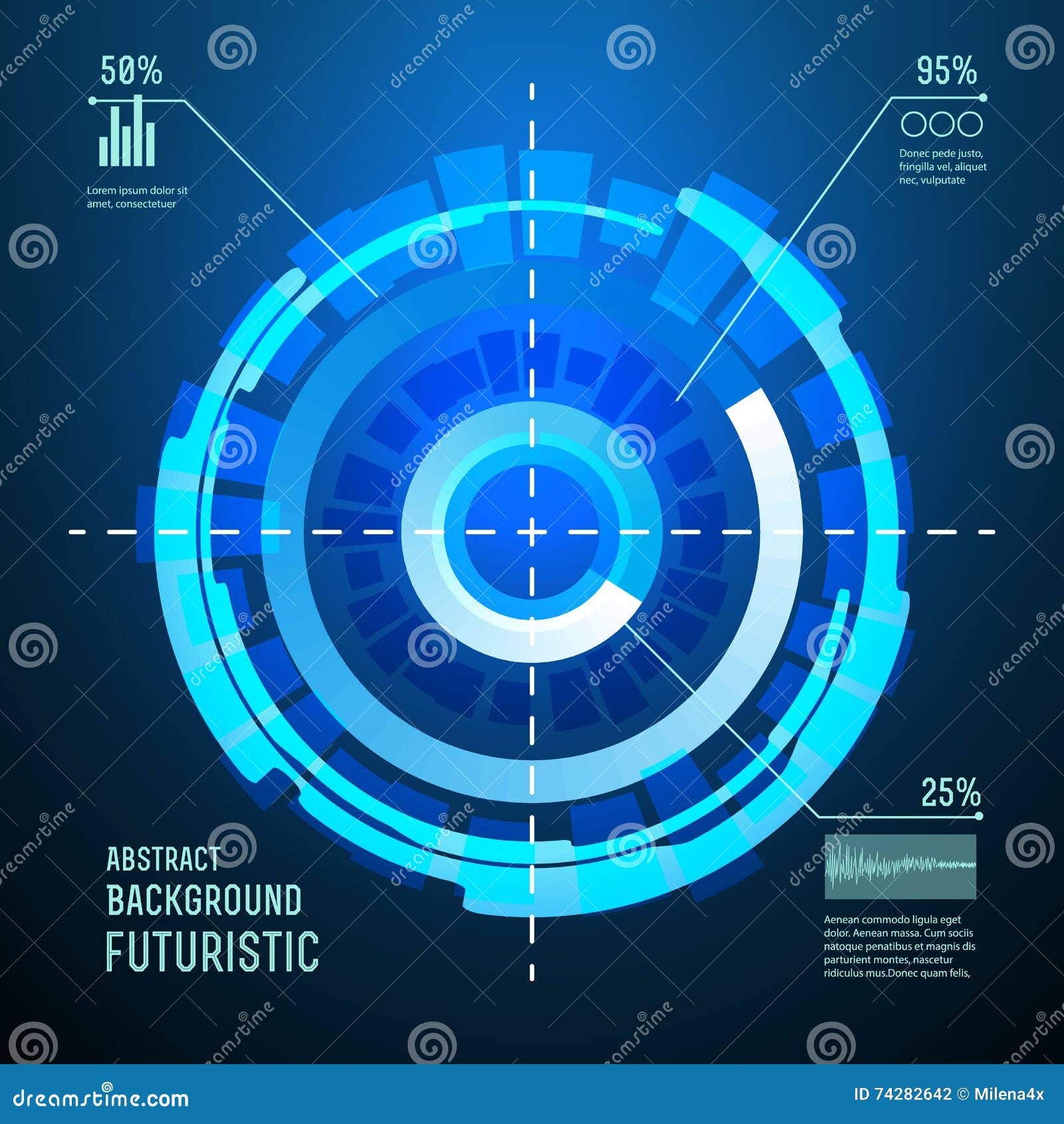 Futuristic Interface, HUD, Imfographics ,vector Stock Vector ...