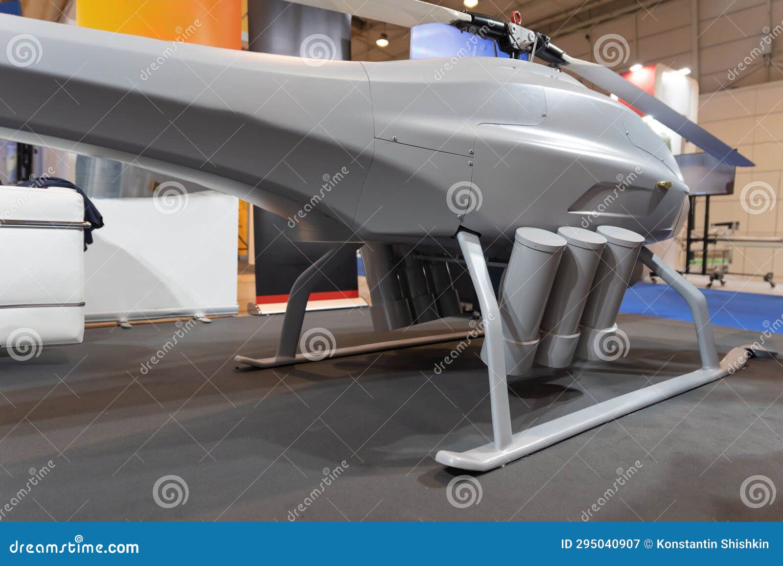 Futuristic Jet - UAV - Copter for Science, Observing and Military Stock ...