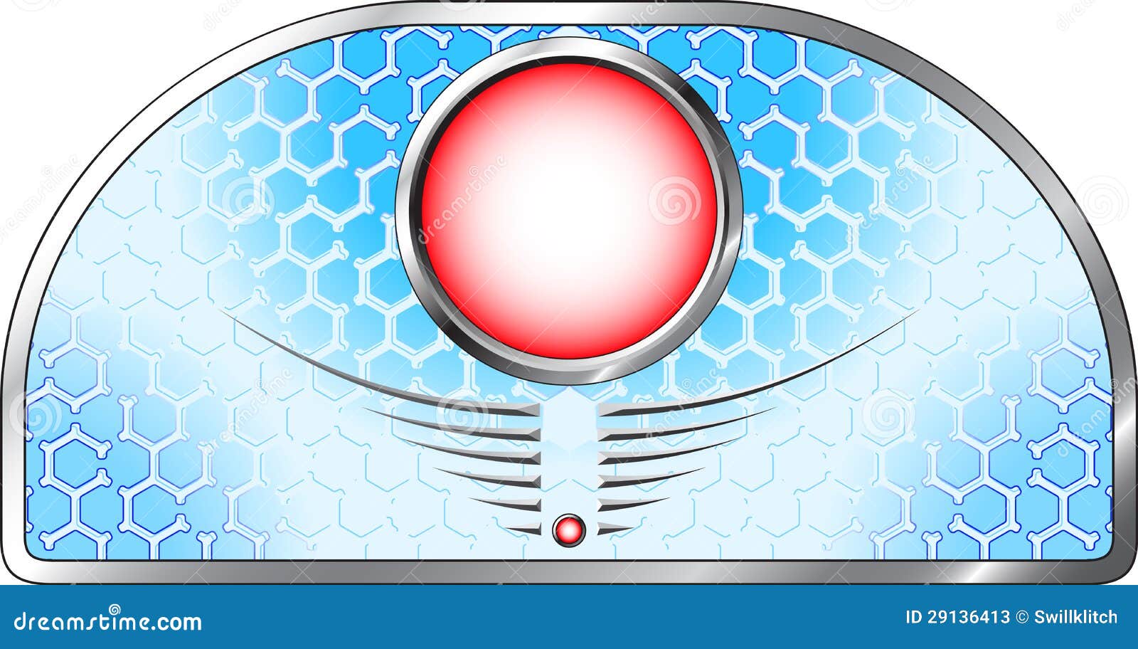 Futuristic label stock vector. Illustration of object - 29136413