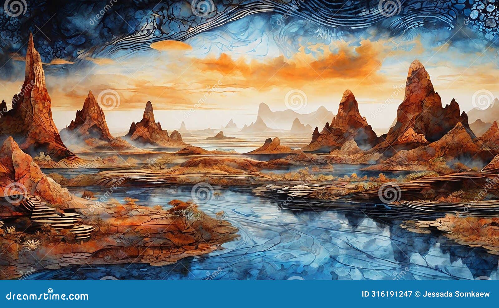 A Futuristic Landscape, Featuring Advanced Technologies and ...