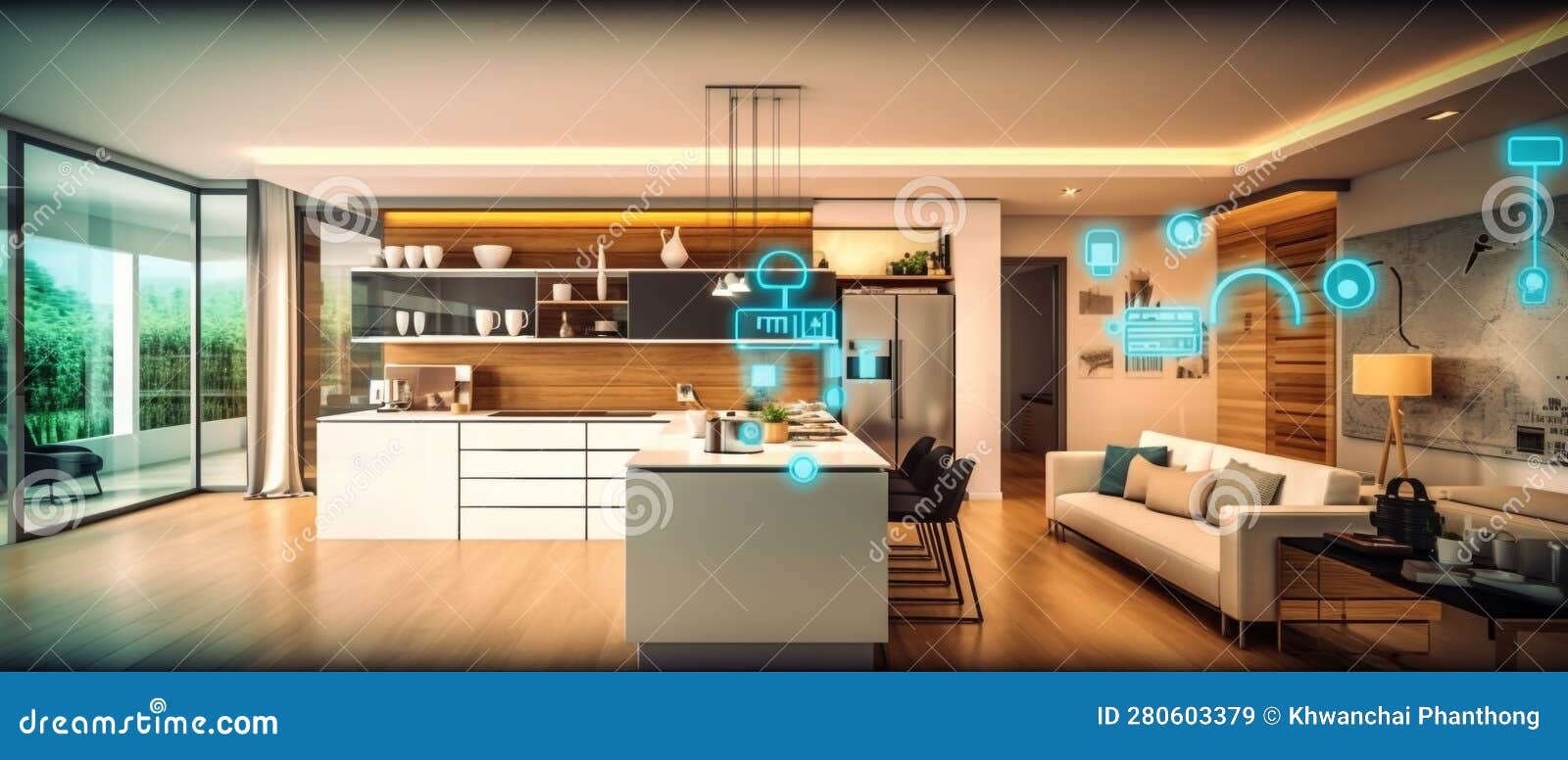 Futuristic Latest Innovative Technology of Modern Smart Home Management ...