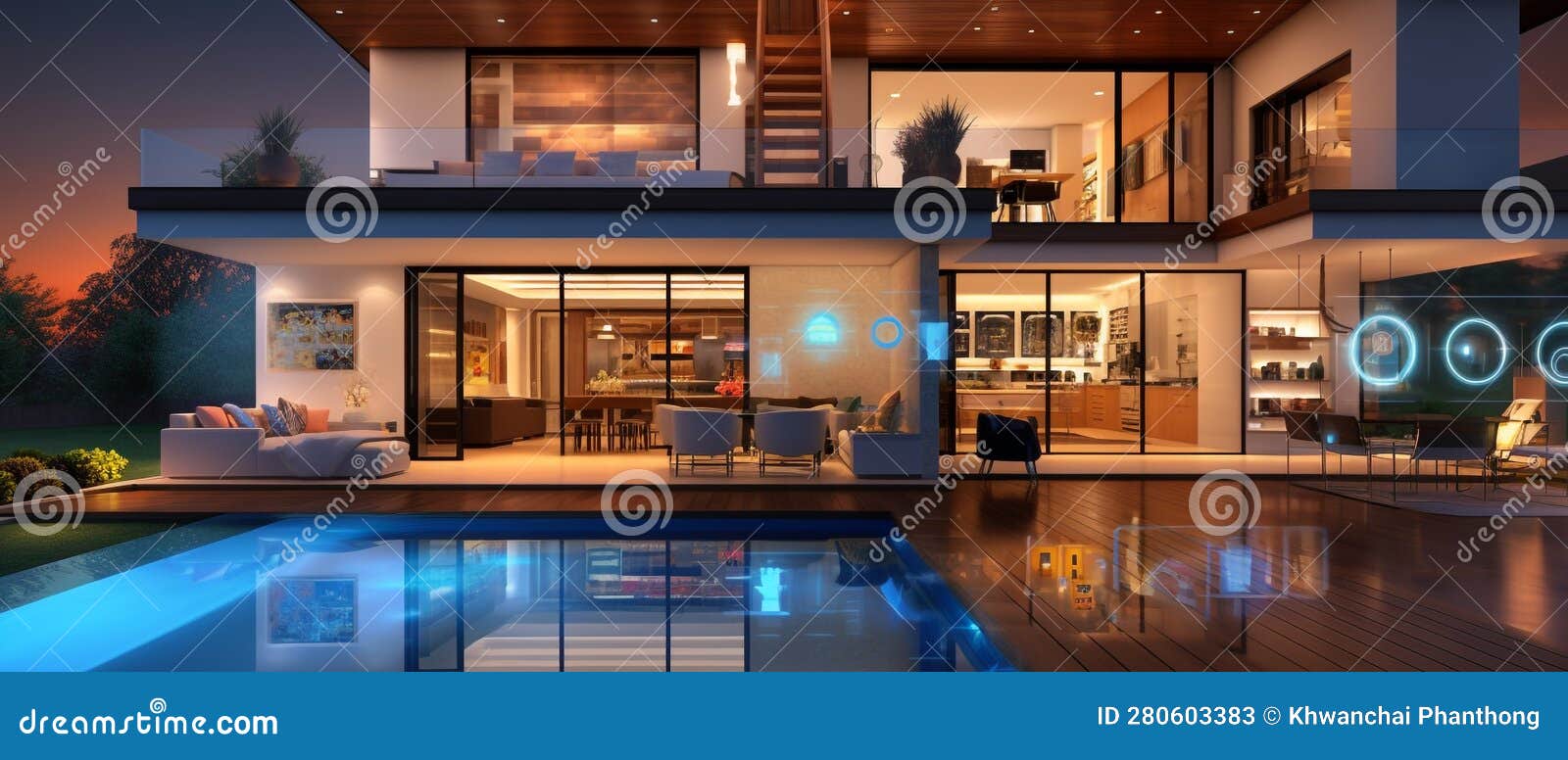 Futuristic Latest Innovative Technology of Modern Smart Home Management ...