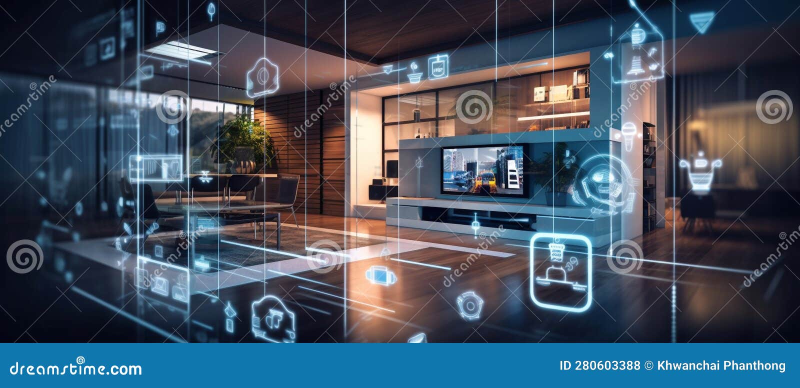 Futuristic Latest Innovative Technology of Modern Smart Home Management ...