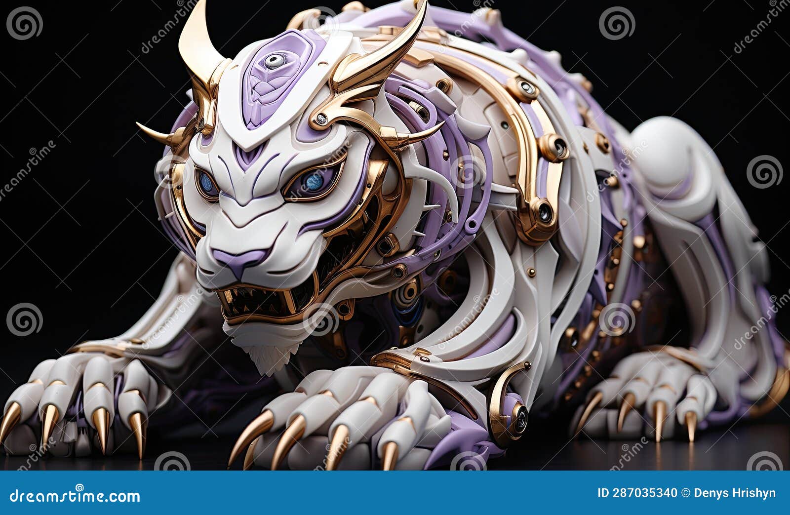 The Futuristic Lion Robot Showcased a Perfect Blend of Nature and ...