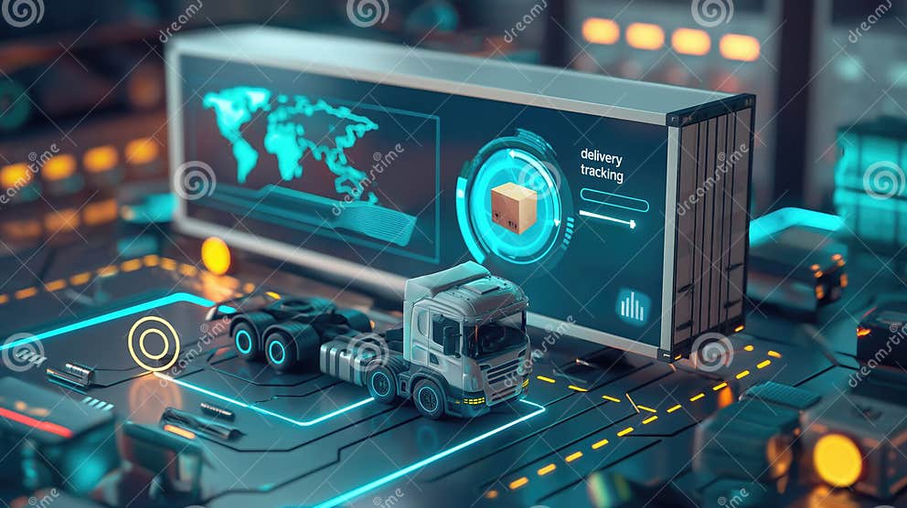 Futuristic Logistics and Delivery System with Advanced Tracking ...