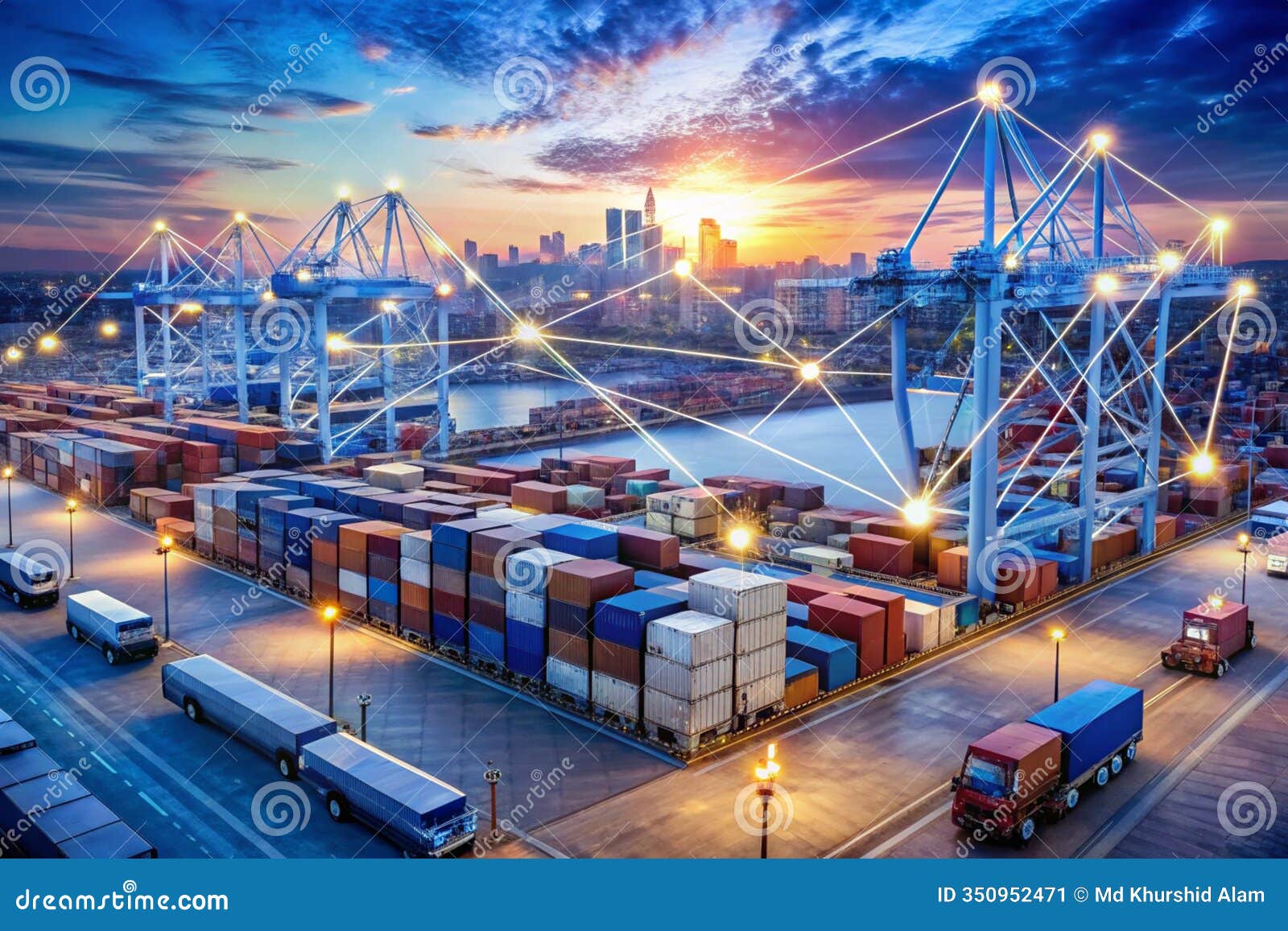 Futuristic Logistics Hub Using Blockchain Network for Efficient Supply ...