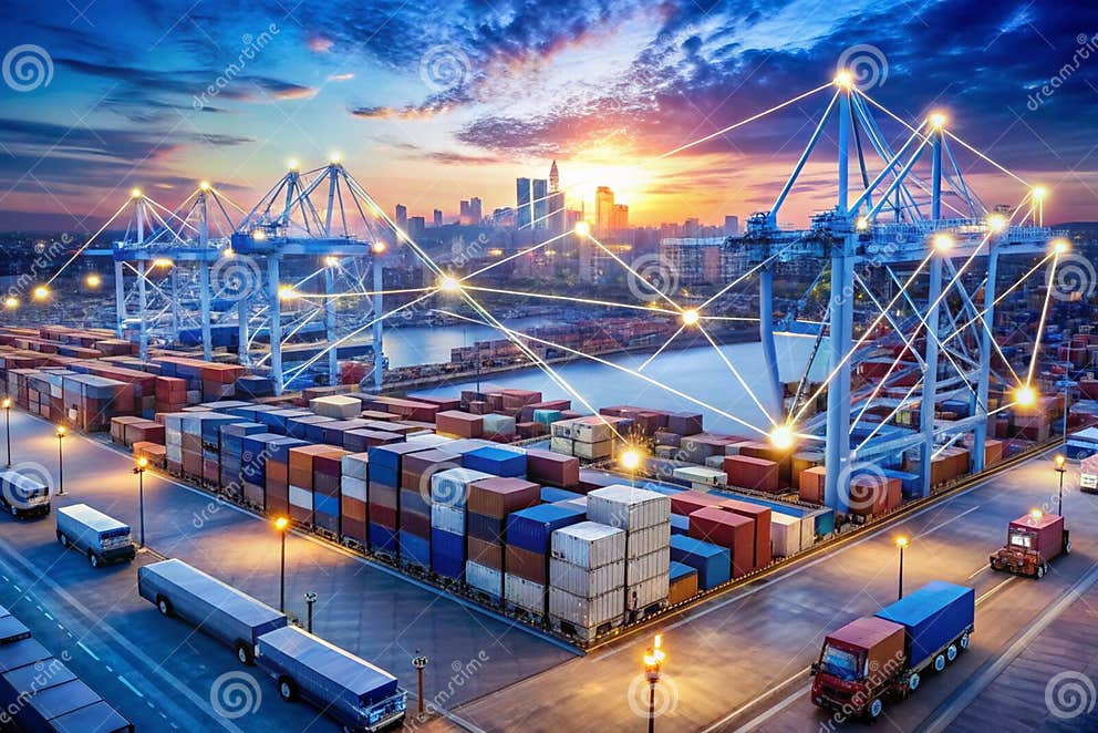 Futuristic Logistics Hub Using Blockchain Network for Efficient Supply ...