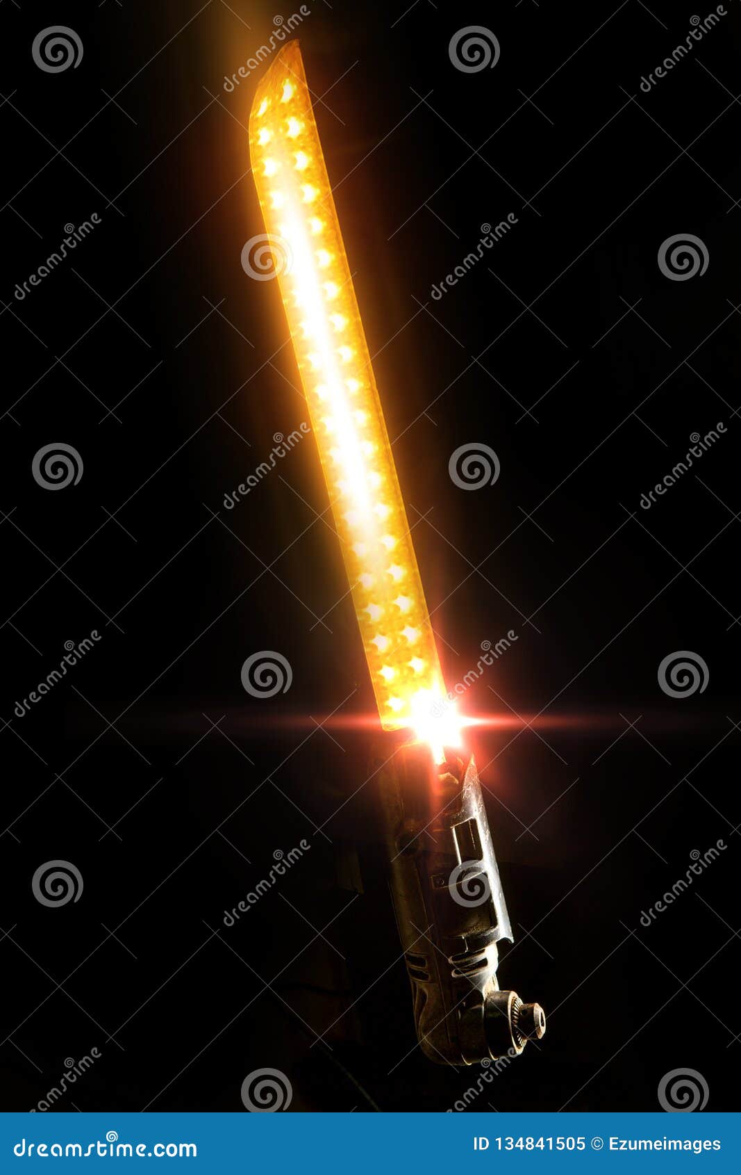 Futuristic Light Sword Concept Stock Image - Image of beam, handle ...
