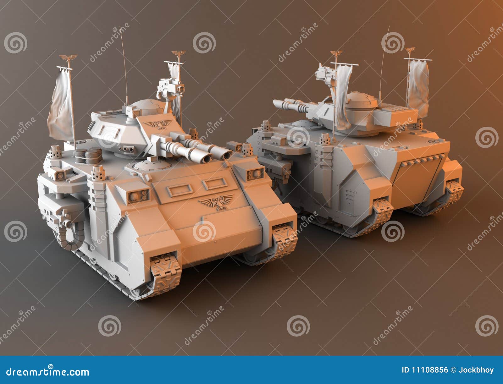 Japanses futuristic main battle tank model kits from the 80s - polorunner