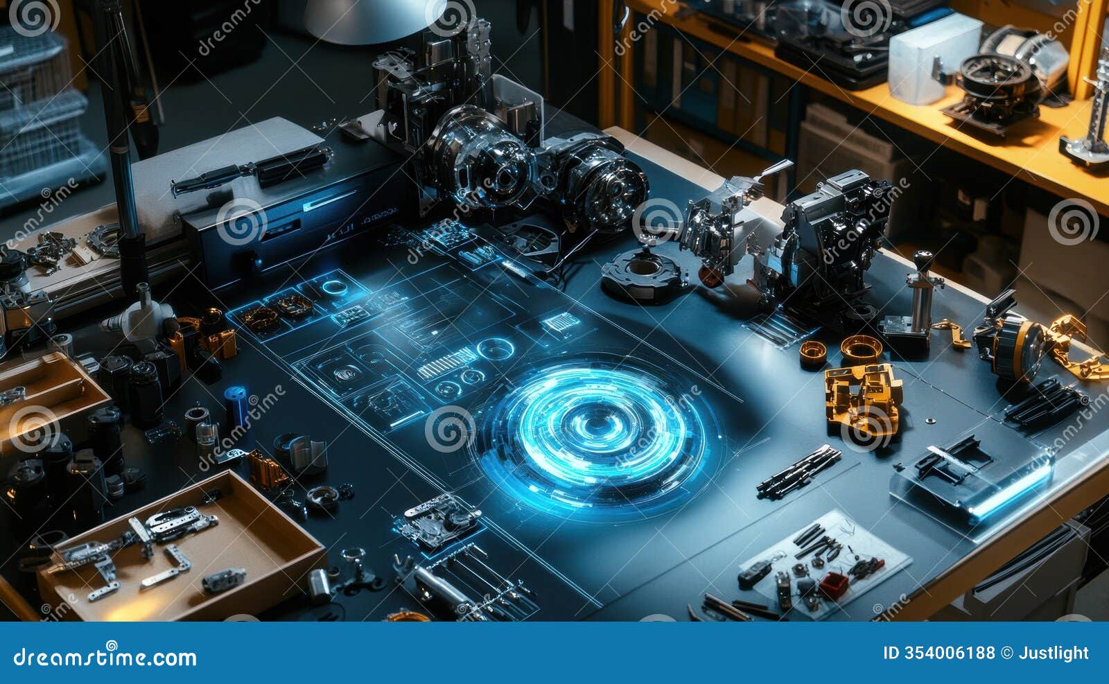 Futuristic Manufacturing Process Using Holographic Projection ...