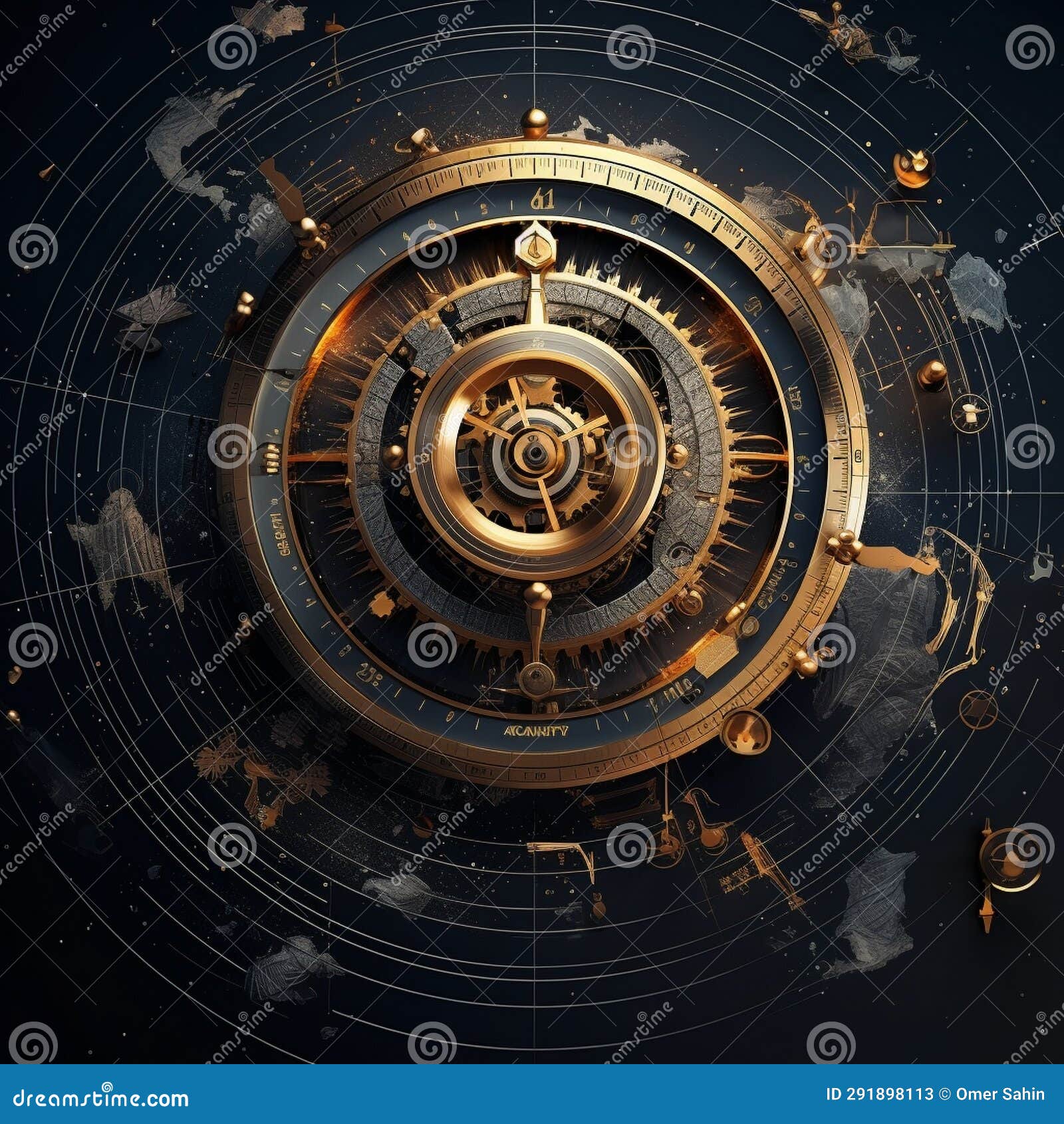 Futuristic Map and Compass: Evolving Coordinates and Exploration of an ...