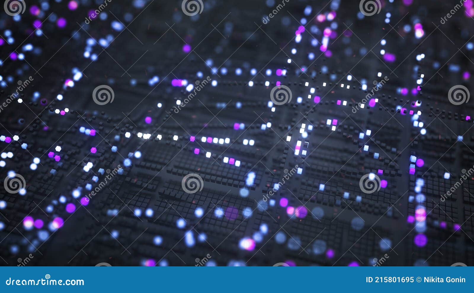 Matrix Cubes Royalty-Free Illustration | CartoonDealer.com #2589864