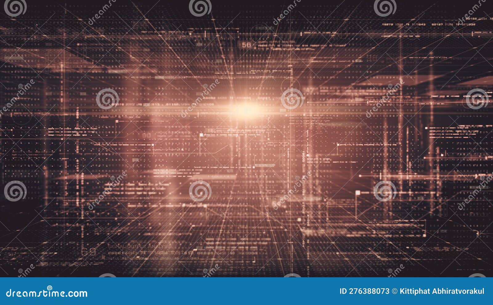 Futuristic Matrix Data Simulation HUD Background Stock Image - Image of futuristic, innovation ...
