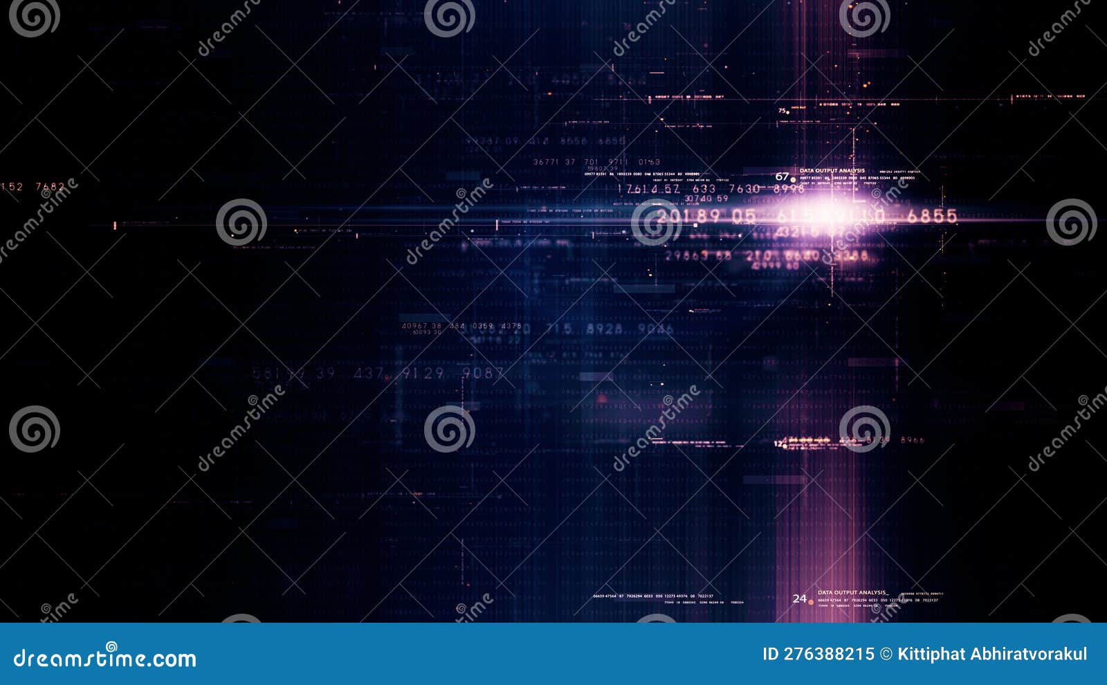 Futuristic Matrix Data Simulation HUD Background Stock Image - Image of data, cryptocurrency ...
