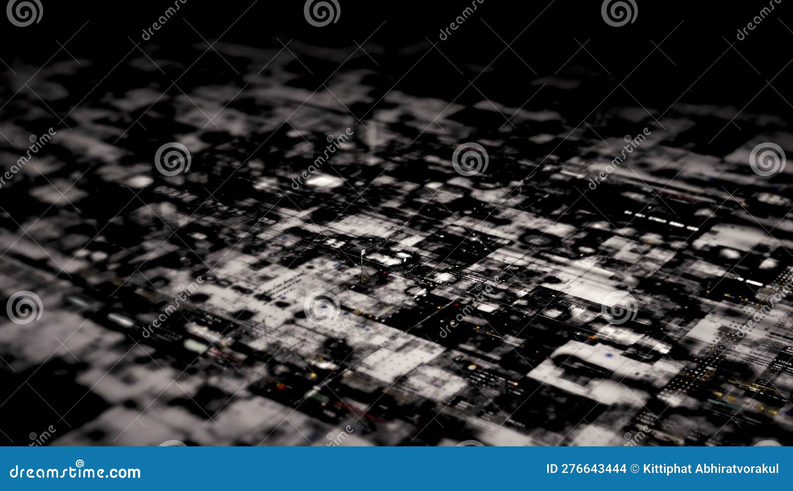 Futuristic Matrix Data Simulation HUD Background Stock Photo - Image of ...