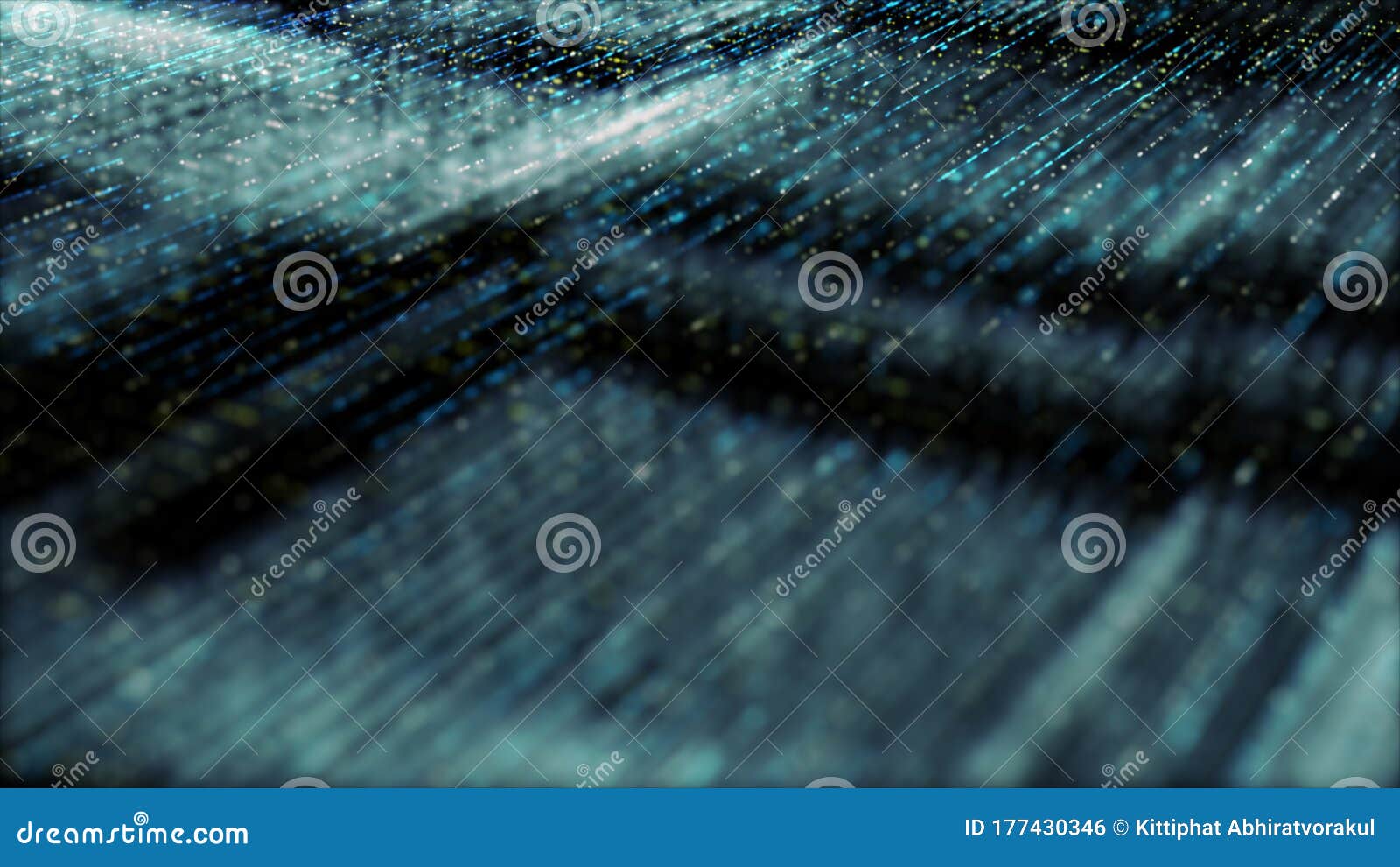 Futuristic Matrix Grid Particles in Cyber Space Background Stock ...