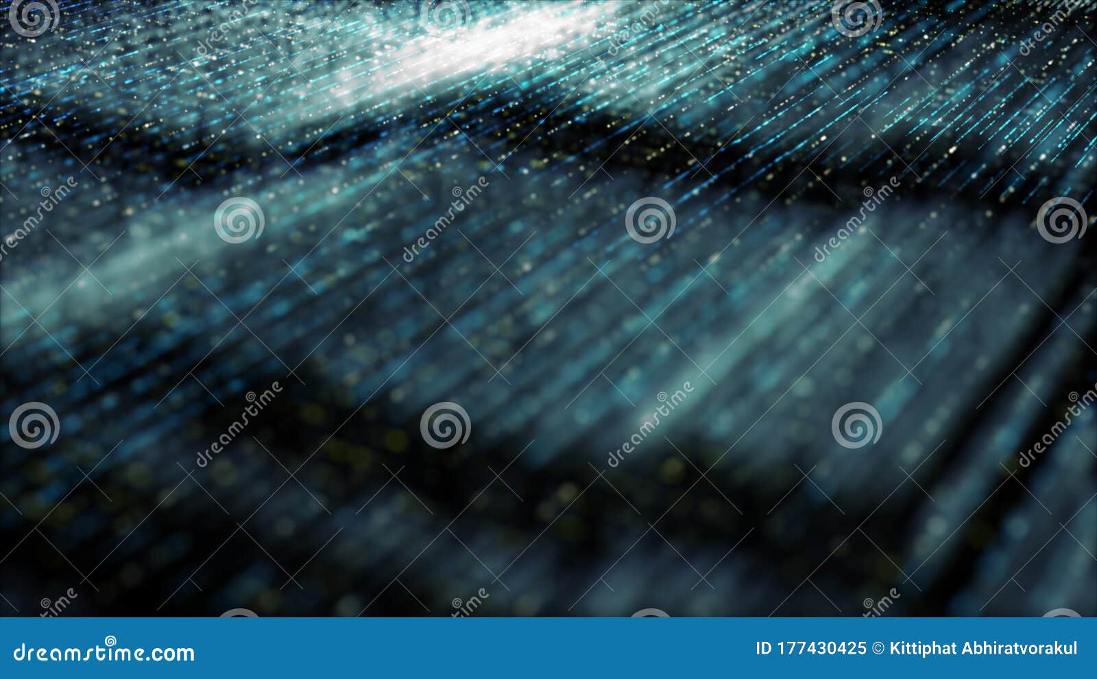 Futuristic Matrix Grid Particles in Cyber Space Background Stock ...