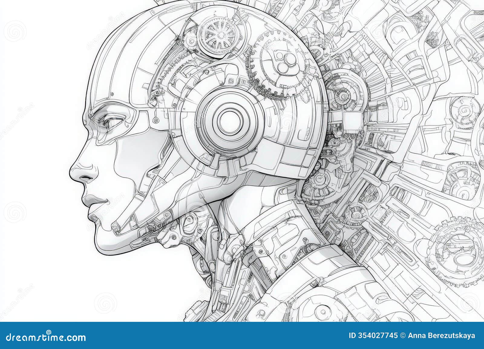 Mechanical Human Body Parts Isolated Stock Image | CartoonDealer.com ...