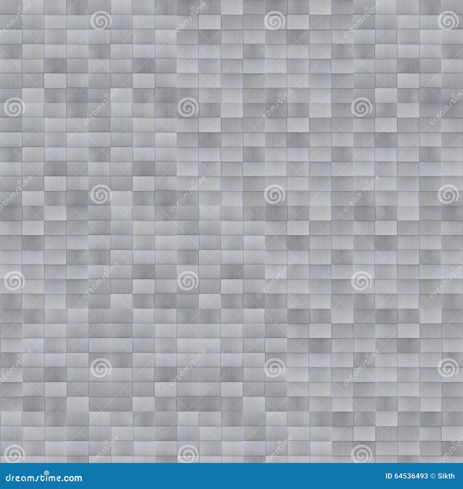 Futuristic Metal Brick Texture Stock Illustration - Illustration of ...