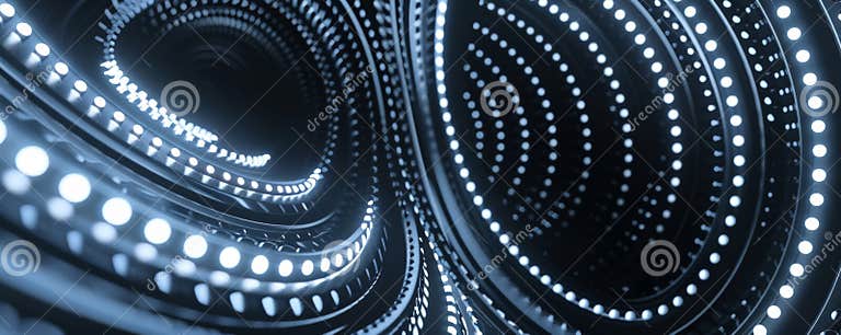 A Futuristic Metal Texture with Concentric Circular Patterns and ...