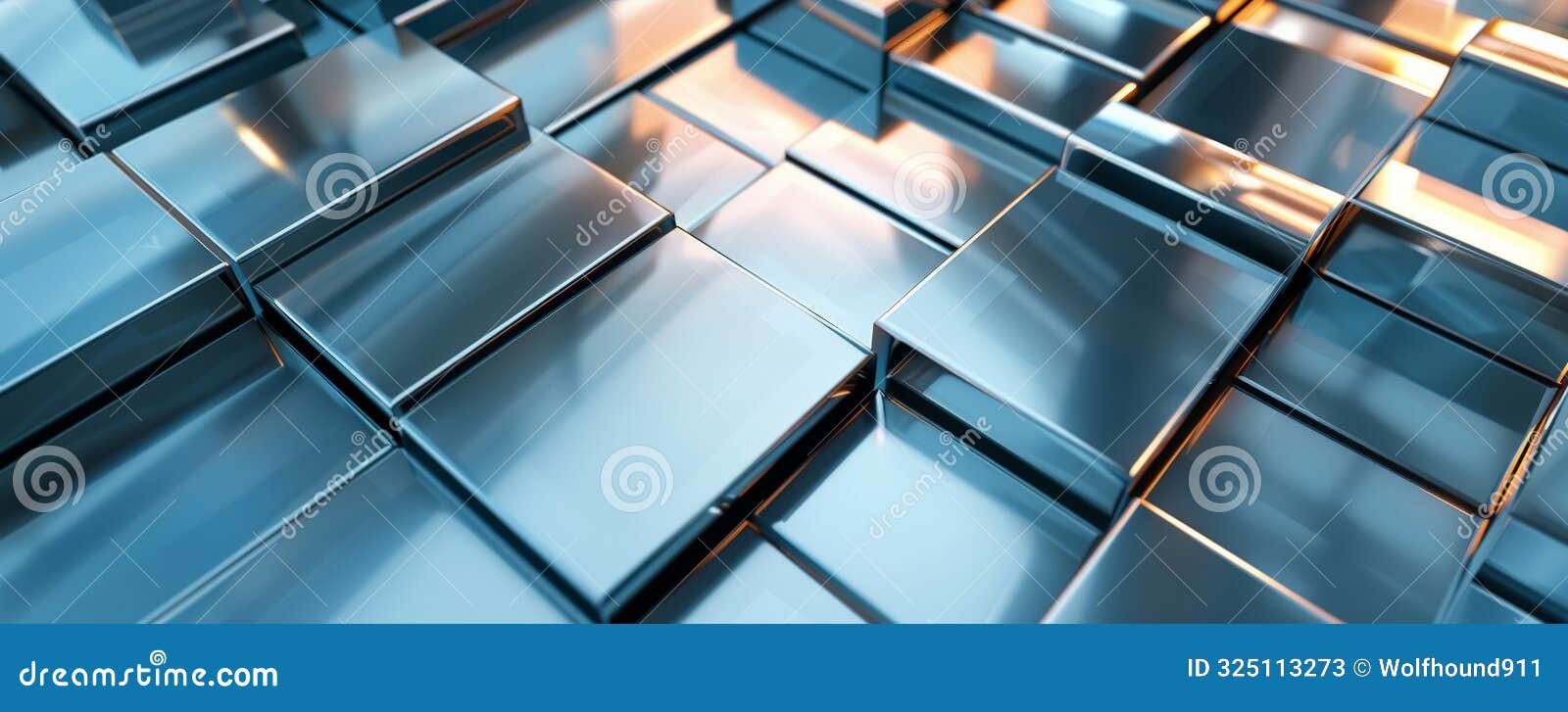 A Futuristic Metal Texture with Overlapping Layers of Angular Panels ...