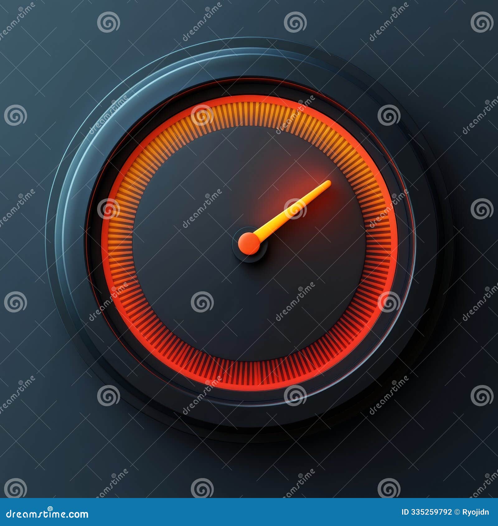 Speedometer Gauge stock illustration. Illustration of gauge - 335259792