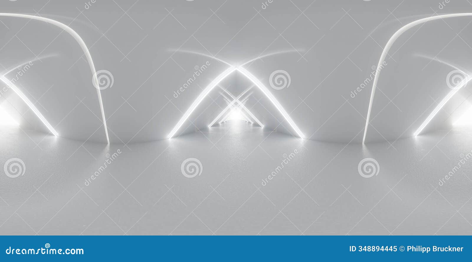 Futuristic Minimalist Architecture In Blocky Design Royalty-Free Stock ...