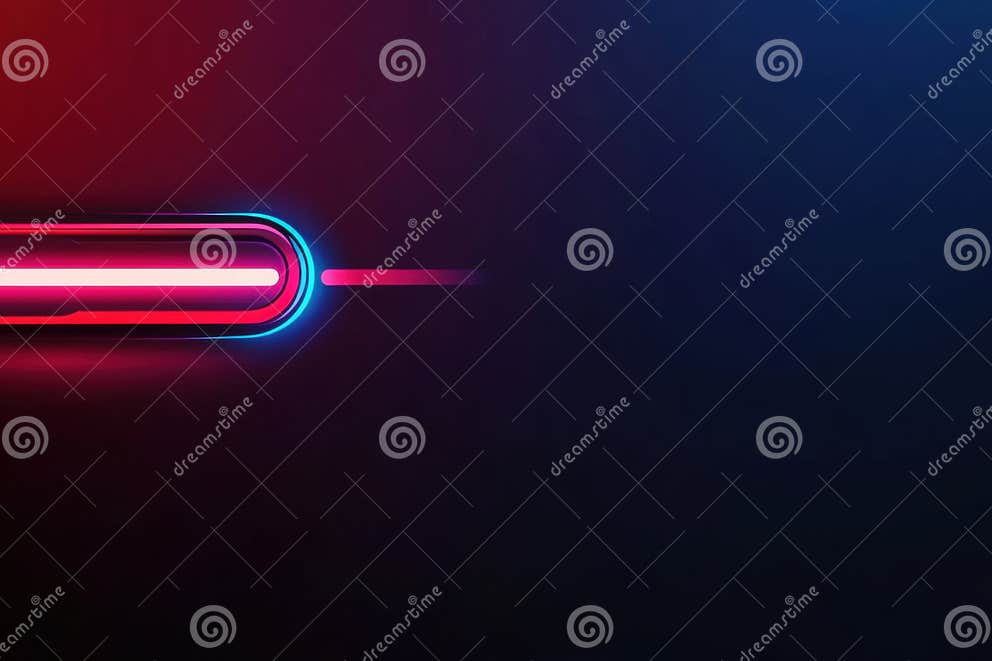 Futuristic Minimalistic Toggle Switch Interface Design with Neon Glow ...