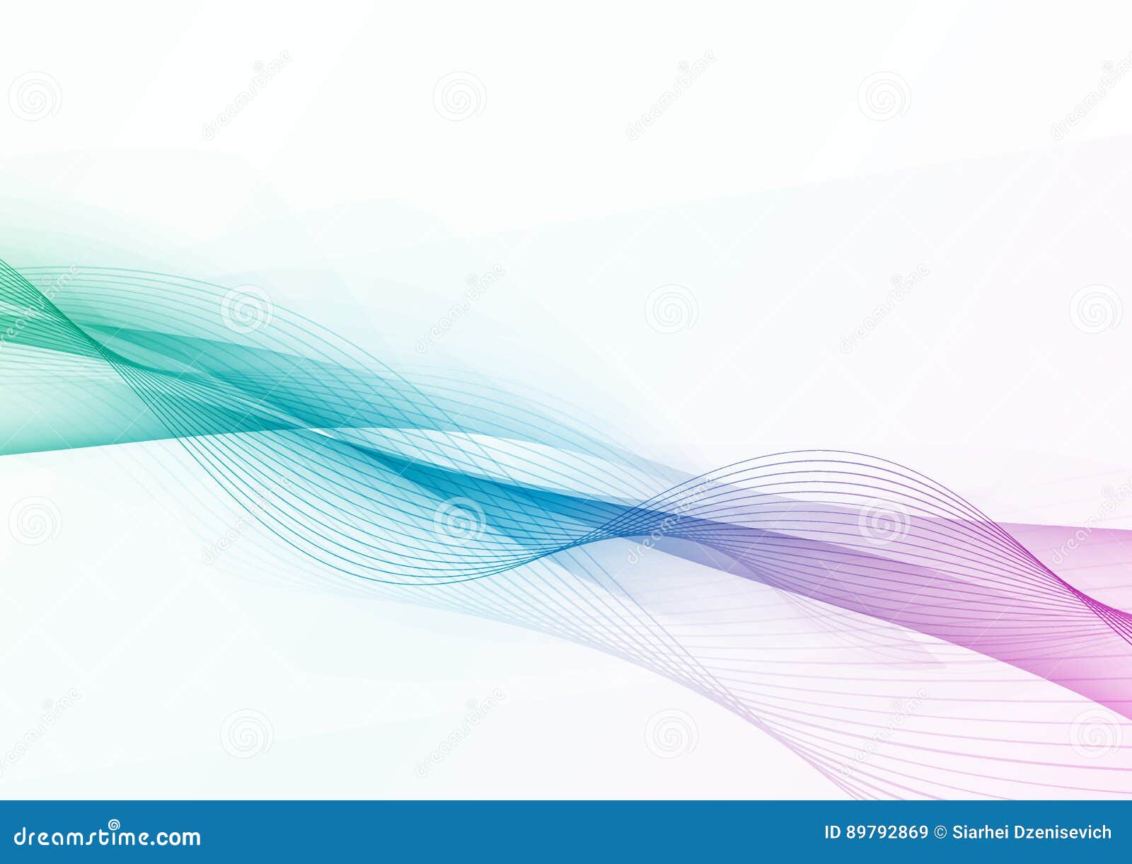 Futuristic Modern High-tech Line Wave Layout Stock Vector ...