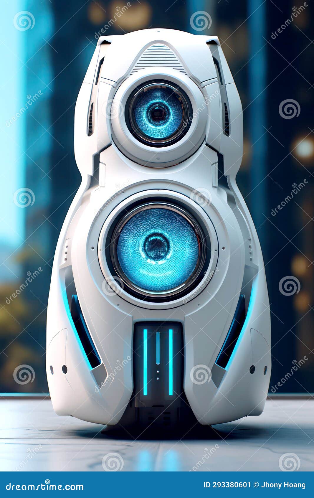 Futuristic Modern Loud Speaker Electronics Stock Illustration - Illustration of digital, hifi ...