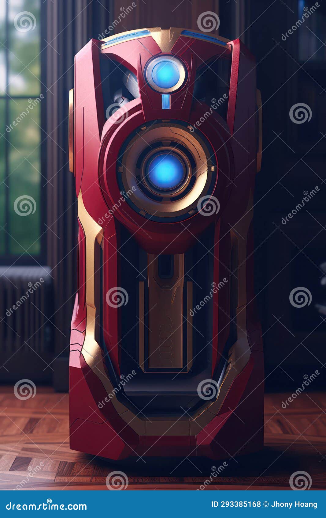 Futuristic Modern Loud Speaker Electronics Stock Illustration ...