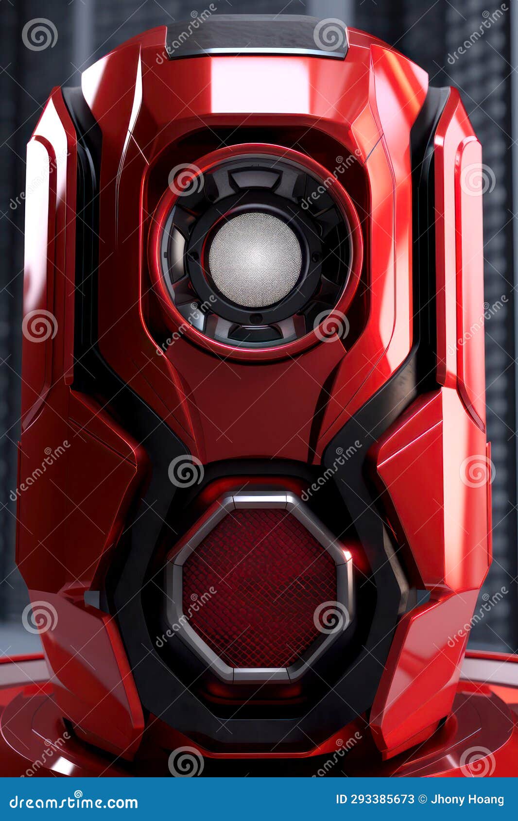 Futuristic Modern Loud Speaker Electronics Stock Illustration ...