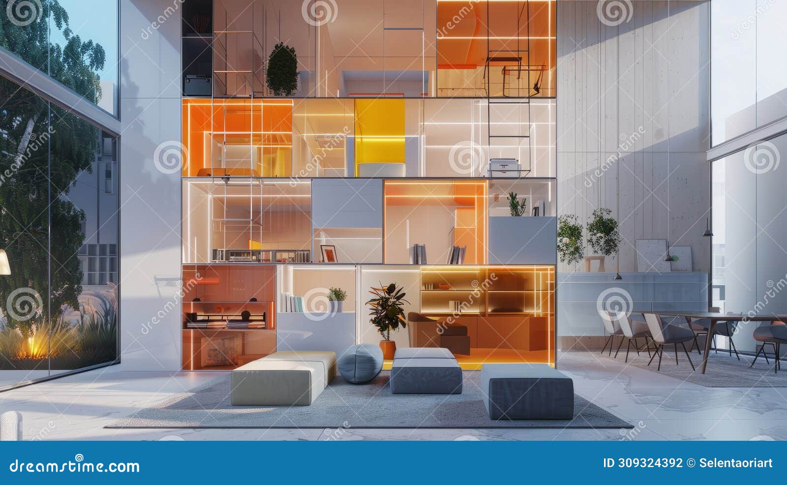 Futuristic Modular Pod Housing Units With Advanced Technology And Sleek ...