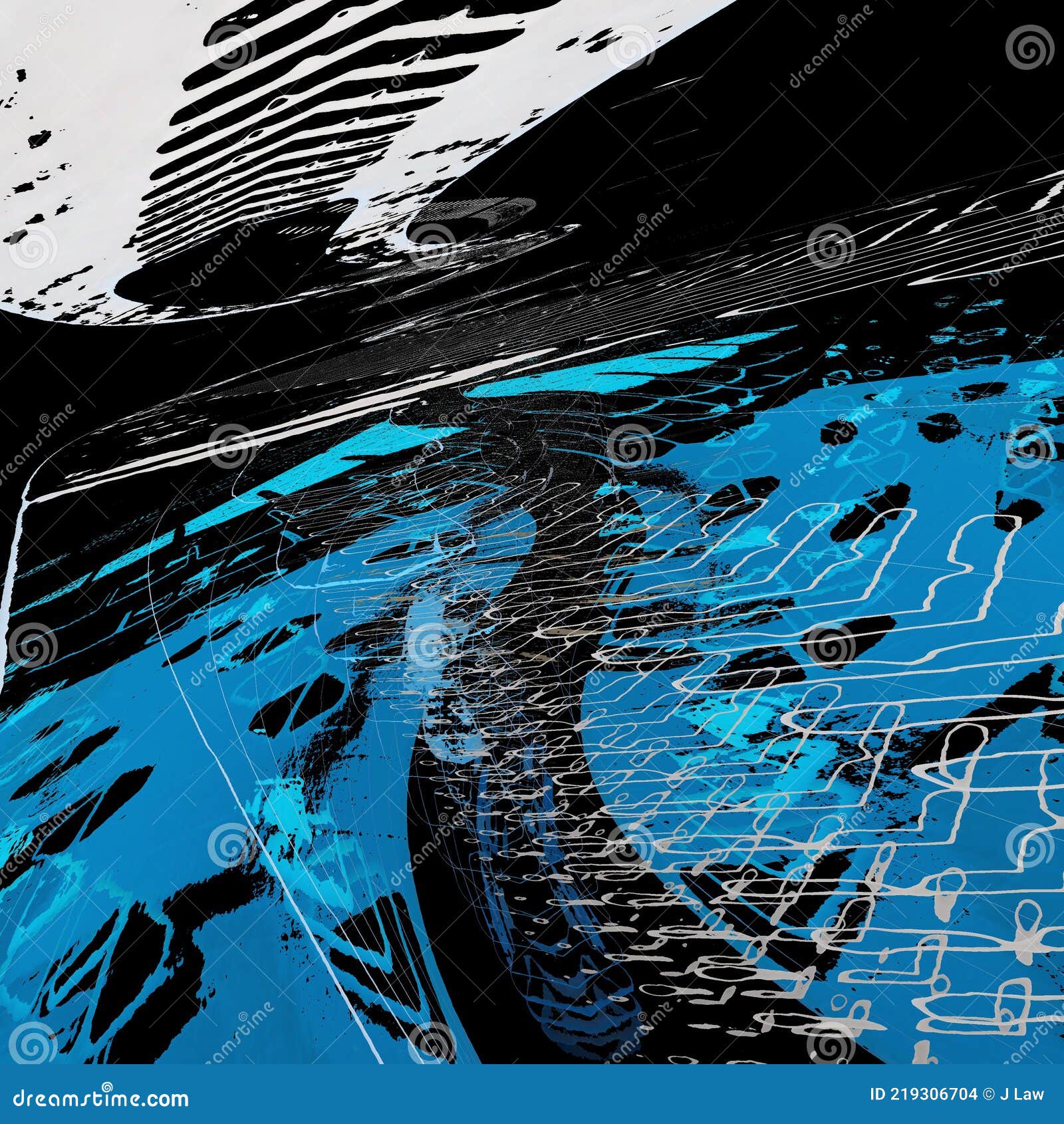 Futuristic Multi-layered View in 3D Exploding Style of a Swimming Pool ...