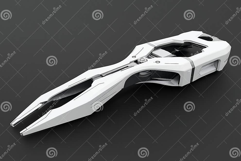 Futuristic Multifunctional Gadget with Sleek Design and Integrated ...