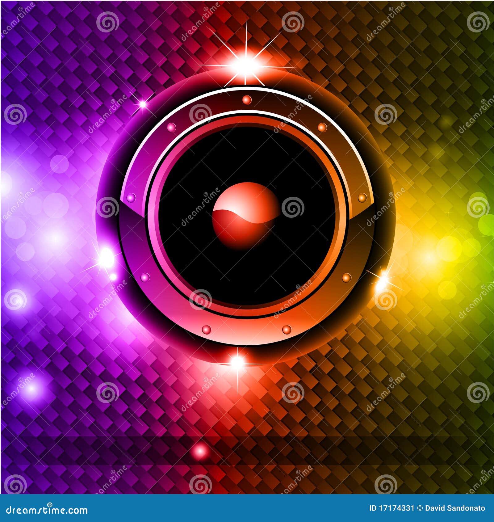 Futuristic Music Disco Background Stock Vector - Illustration of design ...