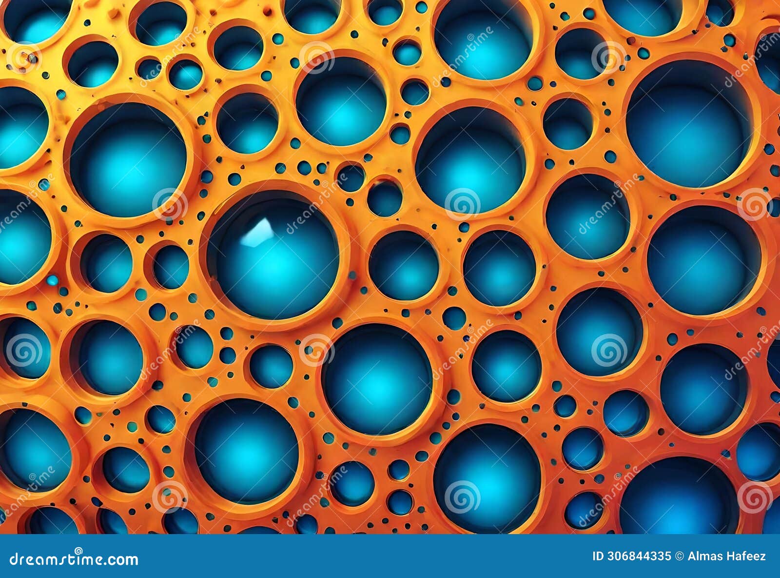 Futuristic Nano Technology: Hyper-Detailed Abstract Background Stock ...